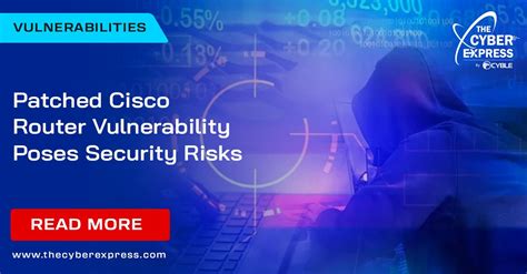The Cyber Express By Cyble On Linkedin Patched Cisco Router Vulnerability Poses Security Risks