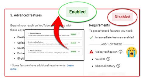 Finally 😱 Youtube Advance Features Disabled Problem Solved Enable Advanced Features Youtube