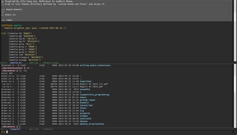 Amelie Theme Emacs Themes Amelie Theme Emacs Themes