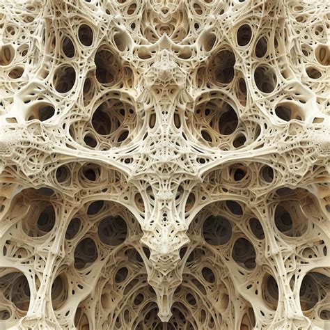 Symmetrical Geometric Lattice Pattern Parallel Perspective Projection