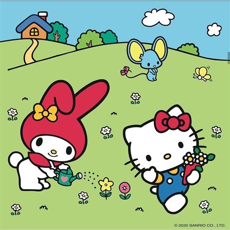 Pin By Kshcele On 영감을 주는 예술 Hello Kitty Videos Hello Kitty Art