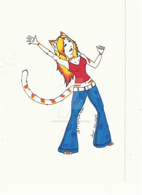 Kitty Stretch By Darkhuntress On Deviantart