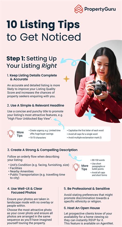 Listing Tips To Get Noticed Propertyguru