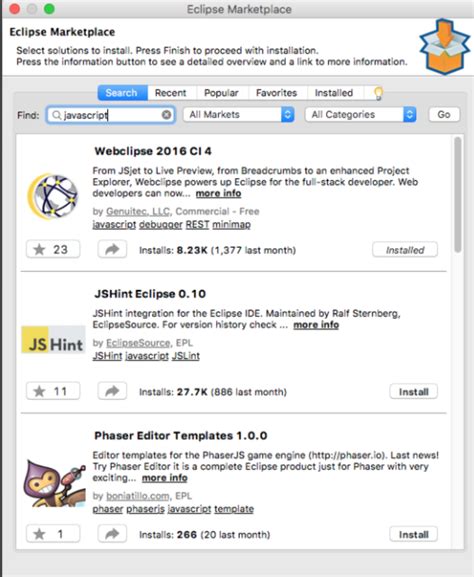 [tipandtech] eclipse javascript 자동완성 코드어시스트 설정 및 plugin
