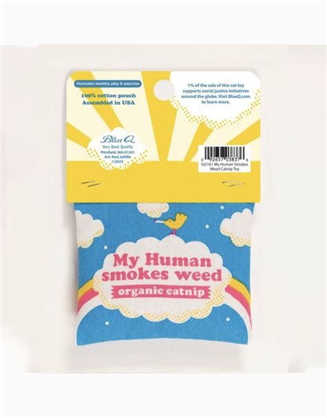 My Human Smokes Weed Catnip Toy Home