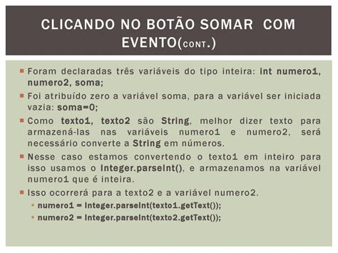 interface gráficas em java ppt carregar