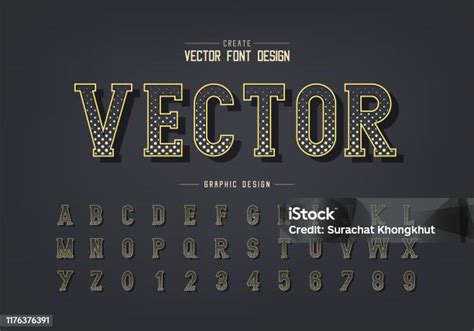 하프 톤 서클 글꼴 및 알파벳 벡터 디지털 쓰기 스타일 서체 문자 및 숫자 디자인 0명에 대한 스톡 벡터 아트 및 기타 이미지 0명 교육 디자인 Istock
