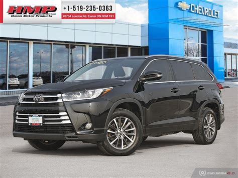 2018 Toyota Highlander Xle Huron Motor Products