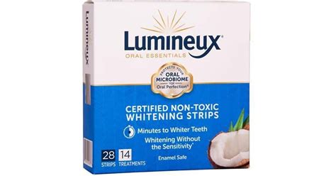 Lumineux Oral Essentials Whitening Strips 28 Strips 14 Treatments • Price