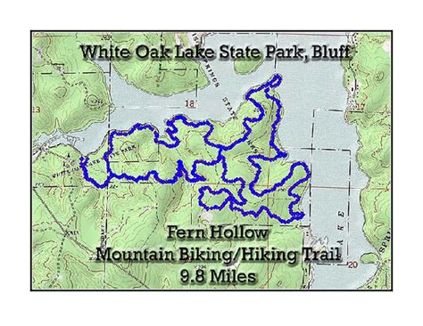 White Oak Park Trail Map White Oak Park Trail Pennsylvania