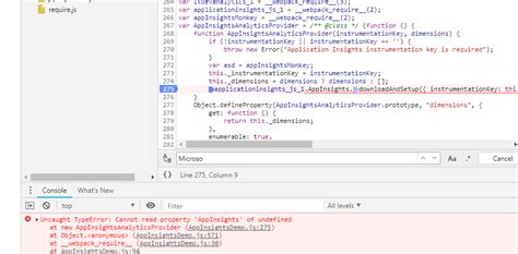 Failure Loading Applicationinsights Js As A Module Issue Microsoft Applicationinsights