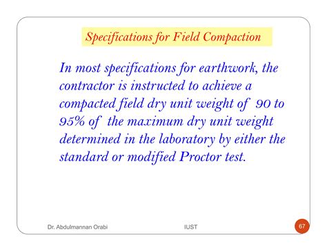 Lecture 5 Soil Compaction Pdf