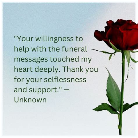 Sample Funeral Thank You Messages From The Heart • Sandjest Ts
