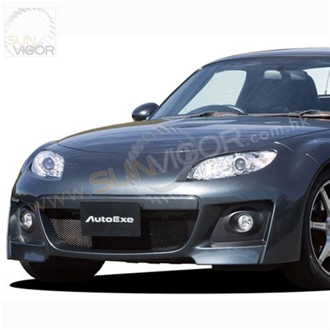 Sun Vigor Online | 09-15 Miata [NC] AutoExe Front Bumper Aero Kit [NC04 ...