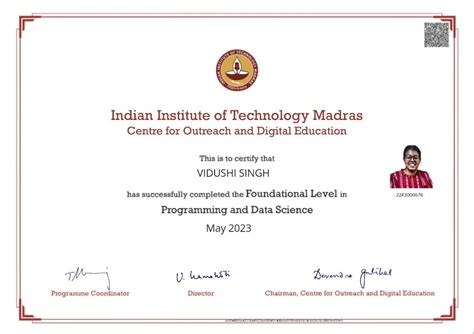 Vidushi Singh On Linkedin Im Happy To Share That Ive Successfully