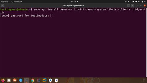 Configure Vm Acceleration On Ubuntu Linux Testingdocs