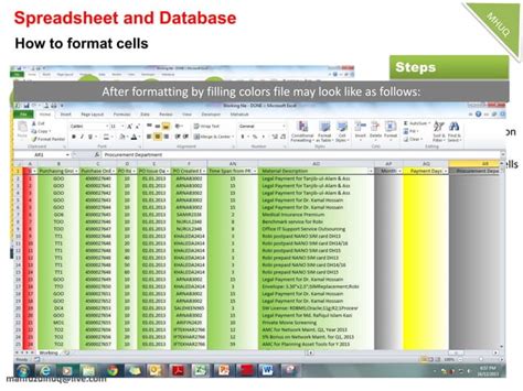 Ms Excel 2016 Advance Learning Ppt