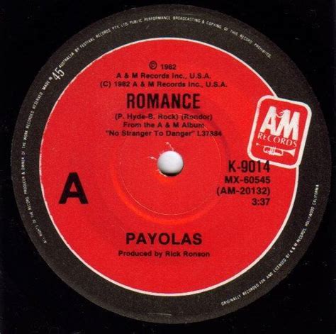 Payolas Vinyl Records And Cds For Sale Musicstack