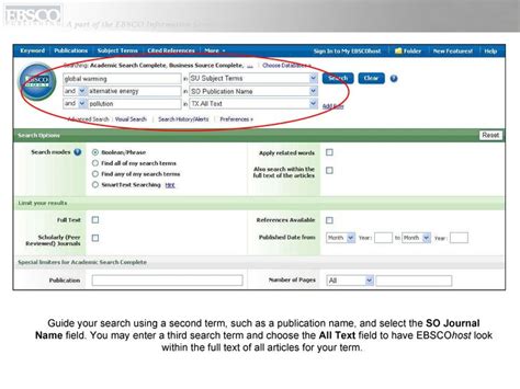 Ebscohost Database
