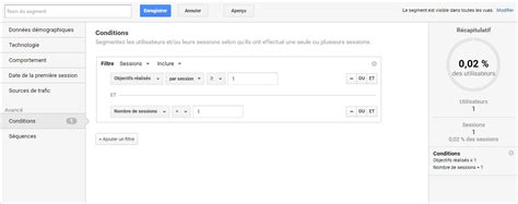 Le Guide Woptimo Des Segments Google Analytics