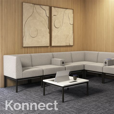 Modular Lounge Chair Premium Beige Bouclé Upholstery