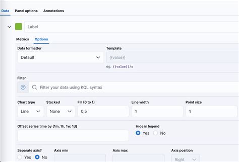 Hi I Need To Remove Legends From Vertical Graphs In Kibana Plots How Do I Do That Kibana