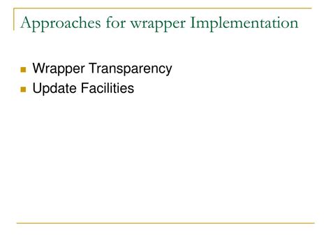 Ppt Wrapper Based Evolution Of Legacy Information Systems Powerpoint Presentation Id6643841