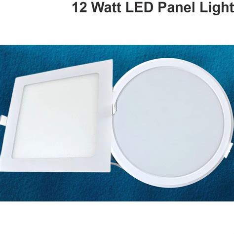 12 Watt Led Panel Light Cool Daylight At ₹ 170piece In New Delhi Id