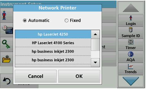 Connecting A Dr3900 Or Dr6000 Spectrophotometer To A Printer On A Local Network