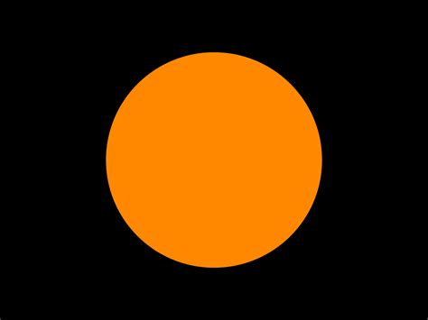 Оранжевый круг картинка 59 фото