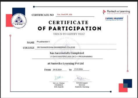 Priyadharshini Vijayakumar On Linkedin Successfully Completed 21days