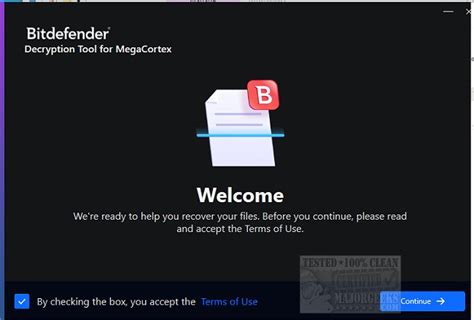 Download Bitdefender Megacortex Decryption Tool Majorgeeks