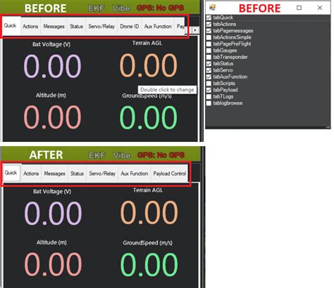 Data Droneid Tab Always Appears · Issue 2973 · Ardupilot Missionplanner · Github