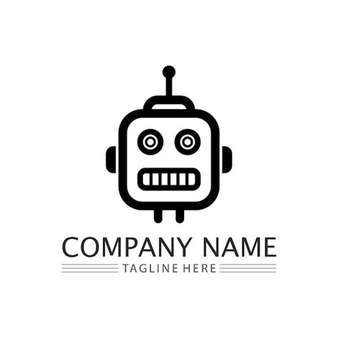 Premium Vector Robot Icon Vector
