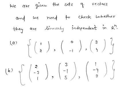 answered 3 problem 3 determine whether each of the following sets of
