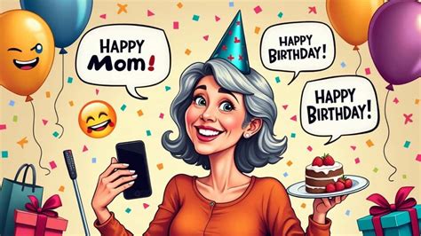 200 Hilarious And Funny Happy Birthday Wishes For Mom To Make Her Lol
