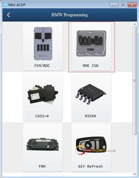 Yanhua Mini Acdp Read Write Dme Isn Newest List How To Do