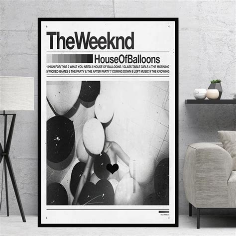 The Weeknd House Of Balloons Wallpaper