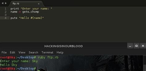 Hiob The Ruby Programming Language Part 1 Building An Ftp Cracker