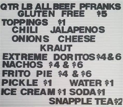 Mr Pfranks Menu Menu For Mr Pfranks Pflugerville Pflugerville Urbanspoonzomato