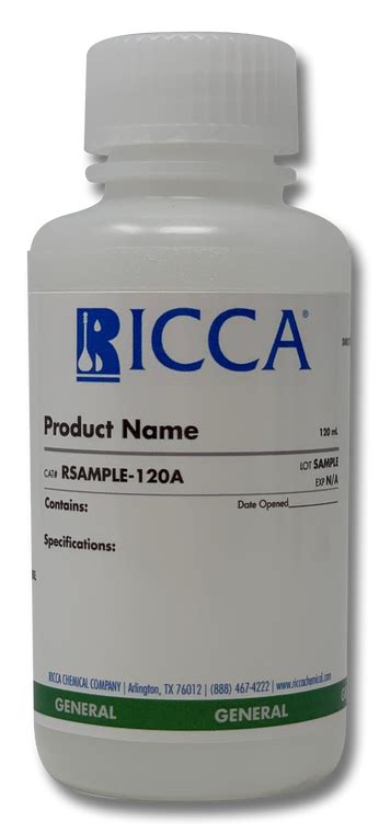 Conductivity Standard 50 µs Cm At 25°c 23 6 Ppm Tds As Nacl Ricca Chemical Company®