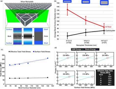core shell modelling of ligand decorated nanoplates a silver