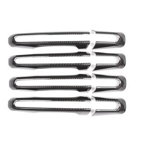 For Lr Discovery 5 L462 Lr5 Carbon Fiber Look Door Handle Cover Trim 2017 2021 Ebay