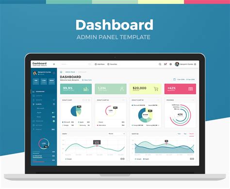 Dashboard Admin Panel Psd Template On Behance