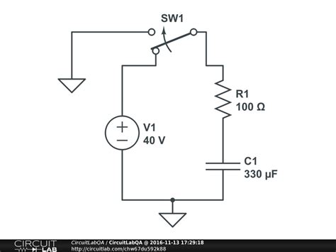 How To Slowly Discharge A Capacitor Electronics Qanda Circuitlab