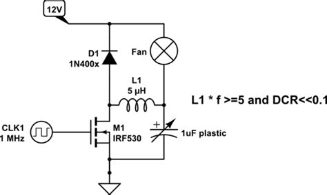 Motor Driving MOSFET With V PWM For V Fan Speed Control Electrical Engineering Stack Exchange