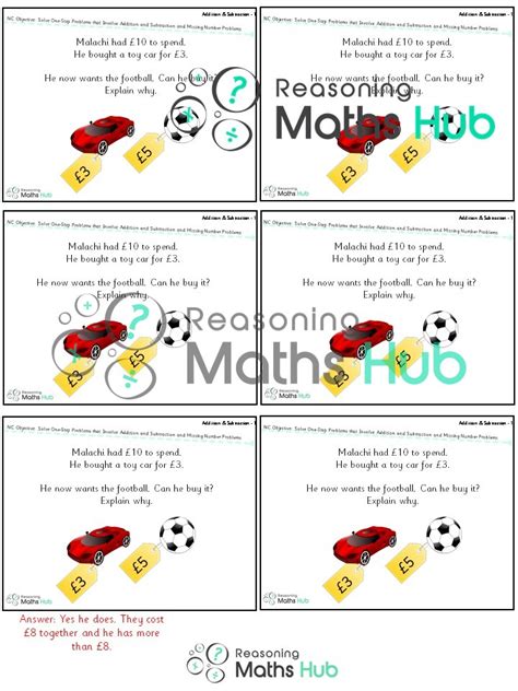 Solve One Step Problems That Involve Addition And Subtraction Master The Curriculum