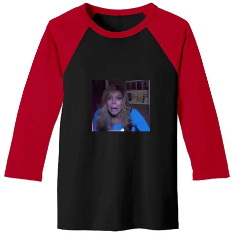 Wendy Williams Reaction Meme Baseball Tees Sold By Lesleekinsley Sku