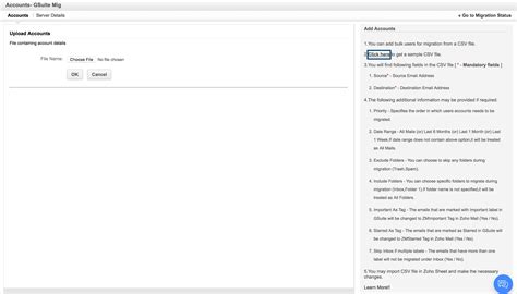 How To Migrate Data From G Suite Zoho Mail
