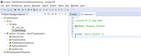 How To Install Eclipse For Python On Windows